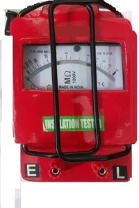 METERBAZAR Hand geerated 1000volt-2000ohms metal body analog insulation ...
