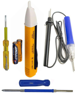 DUMDAAR 2in1 Screwdriver, Electric Tester, Continuity tester & Voltage ...