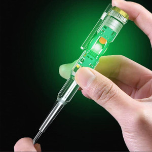 TRK IMPEX Electrical Tester Pen, Voltage Detector Pen with Indicator ...