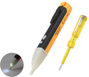 metrotools Electrical Line Tester + Non Contact Voltage Detector/Tester ...
