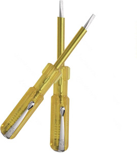 Red Champion Electrical Line Tester | Phase Tester + Screwdriver | 2 ...