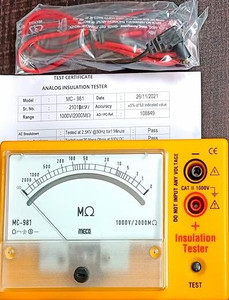 Meco AnalogInsulationTester- MC-981 Analog Voltage Tester Price in ...