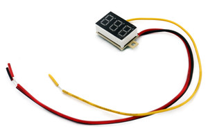Electronic Spices 0.36 inch 0 to 100V Three wire DC voltmeter display ...
