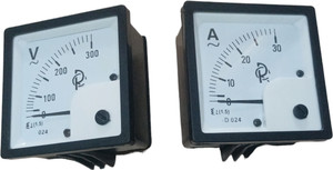 rc electric india Analog Meter 30A 300V heavy duty Voltmeter Price in ...