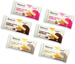 Beanut Peanut Wafer Biscuit Combo, Crunchy & Delicious, Assorted ...