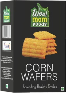 WOW MOM FOODS Millet Corn Wafers Made With Corn And Millets Wafers ...