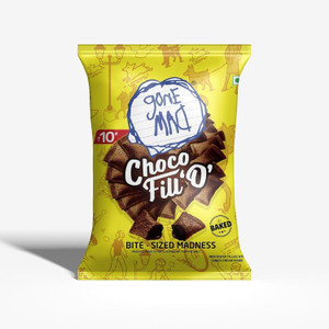 Gone Mad Choco Fillo, Crispy & Creamy Chocolate Filled Snack Wafer ...