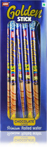 ABHI Golden Stick Extra Long Chocolate Wafer Stick Rolls Chocolate ...