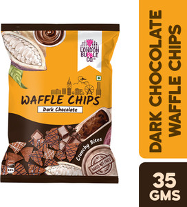 London Bubble Co Waffle Chips - Dark Chocolate Chips Price in India ...