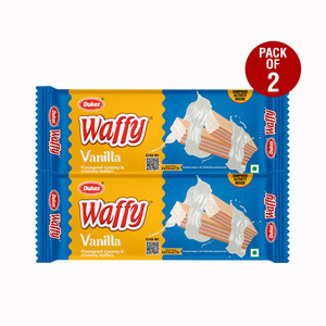 Dukes Waffy - Vanilla flavoured creamy & crunchy Wafers Price in India ...