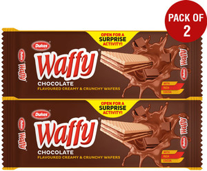 Dukes Waffy - Chocolate flavoured creamy & crunchy Wafers Price in ...
