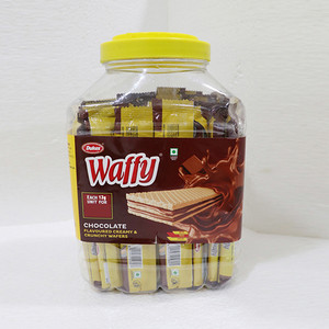 Dukes Waffy Chocolate flavoured Waffy Jar Wafers Price in India - Buy ...