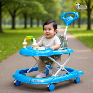 PANDA BABY PRODUCTS Musical Activity Walker With Parent Rod - Buy Baby ...