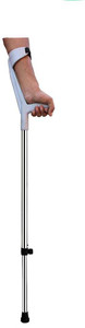 GOODMAX Surgical Grey Elbow Height Adjustable Walking Stick Walking ...