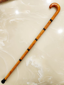 RanaCreation Round fancy wooden walking stick for men and women Walking ...