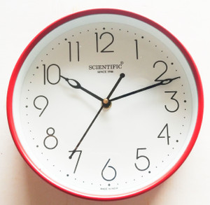 Scientific Analog 23 cm X 16 cm Wall Clock Price in India - Buy ...