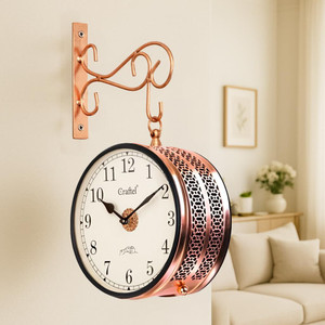Craftel Analog 21 cm X 21 cm Wall Clock Price in India - Buy Craftel ...