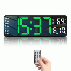 SEVENSPACE Digital 12 cm X 38 cm Wall Clock Price in India - Buy ...