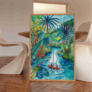 SAF PRINT saf Nature Art Natural brown frame painitng for home, office ...