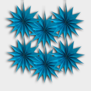 jungle gang Star Shape Birthday Decoration Paper Fan for Birthday/Baby ...
