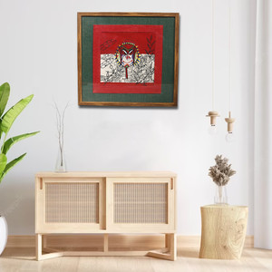 INDHA INDHA_Handcrafted_Reprocessed_Wood_Wall_Decor_For_Wall_(Mukosh ...