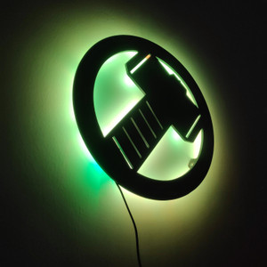 Trigica Thor LED Wall Night Light Lamp For Game Room Price in India ...