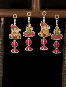 RAHINI CRAFT Vibrant Ganesha & Laxmi JI | Hanging Decor for Home Main ...