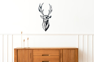 V L Solutions Metal Wall Art Wall Decor Dear Perfect For Living Room ...