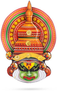 Devaa 4 inch Printed Kathakali Coaster Set with Fiberboard Pallet ...