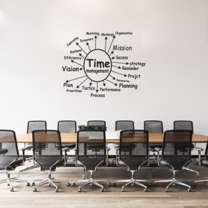 Wall Kriti wallkriti time management decal Price in India - Buy Wall ...