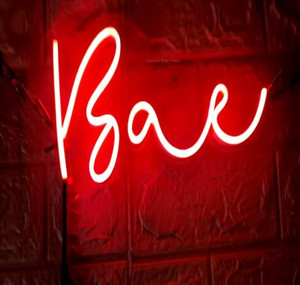 Wallmitra bae neon sign Price in India - Buy Wallmitra bae neon sign ...