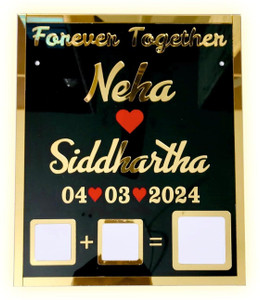 Maxclu Couple Thumb Impression Gift Wedding Thumb Print Price in India ...