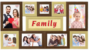 Arrix Richous Wooden Family Photo Frame For Home/Office Wall Decor ...