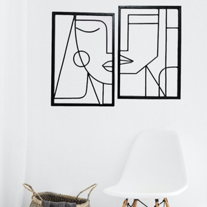 insignia decor Double Face Portrait Pack of 2 Price in India - Buy ...