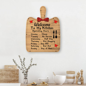 Wall Kriti wallkriti kitchen rules frame Price in India - Buy Wall ...