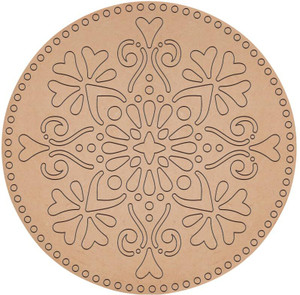 StarLaser Mandala Theme Wooden MDF Boards Art Craft Painting Cutout DIY ...