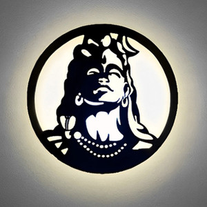 XAZE CRAFT Lightning Lord Shiva LED Wall Decor Price in India - Buy ...