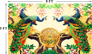 Tejas Creation Backdrop for Decoration 8F & 5F Altar Cloth Price in ...