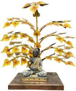 TOUGHCRAFTS Buddha Tree Showpiece | Gold | Price in India - Buy ...