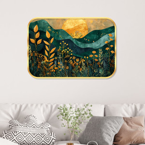 SAF PRINT saf Nature Art Crystal Embedded High Gloss Surface with ...
