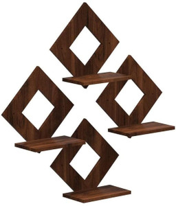 Sage Wooden Wall Shelf Shelves Art Hanging Decor MDF (Medium Density ...