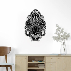 Trademubarak Durga maa Metal Wall Art, Durga Metal Wall Art, Interior ...