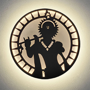 XAZE CRAFT Lightning Lord Krishna LED Wall Decor Price in India - Buy ...