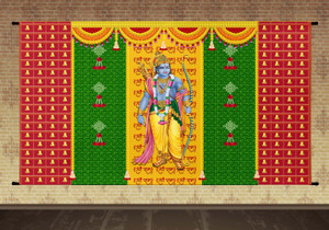 Sukalpa shree ram pratima ayodhya Decoration alter cloth for Ram Navami ...