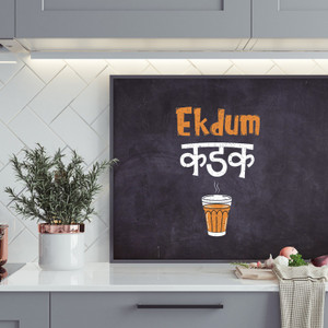 Asian Paints Wall Ons Chai Quotes-2 Wall Stickers Vinyl Wall Sicker ...