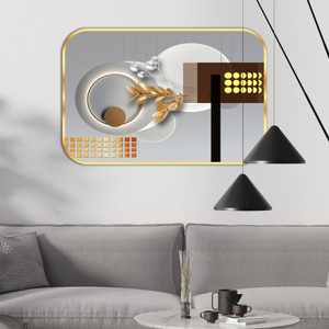 SAF PRINT saf Modern Art Crystal Embedded High Gloss Surface with ...