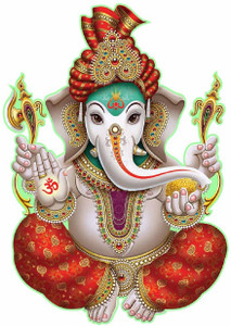 oe Ekdant Trendy Wall Sticker with Self Adhesive God Wall Stickers ...