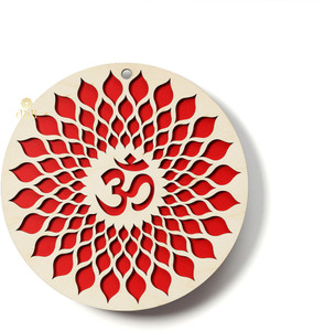 DULI MDF OM Wall Hanging, Wall Art, Wall Decor, Home Decor (MDF Om 8 ...