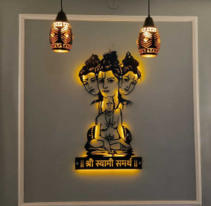 Shree Swami Samarth Gallery New swami samarth metal sheet frame, matt ...