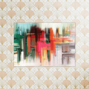 DWELLSINDIA Fade Brush Effect Vinyl Poster for Home & Office Price in ...